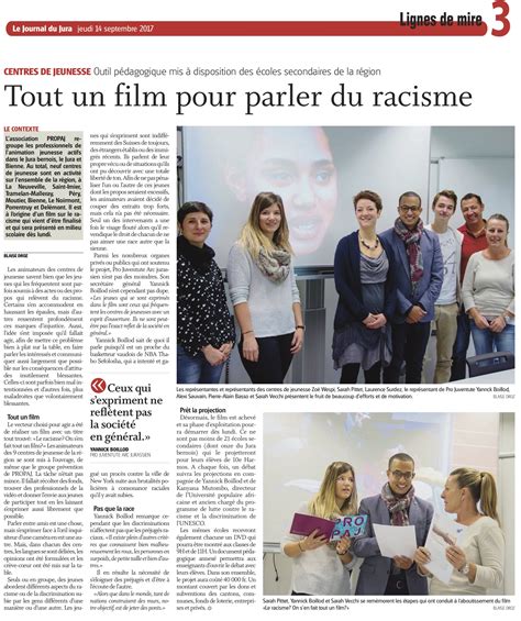 film Le racisme On sen fait tout un film École secondaire