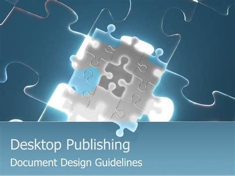 Desktop Publishingbasic Design Principlesppt Desktop Publishing Computer Software And