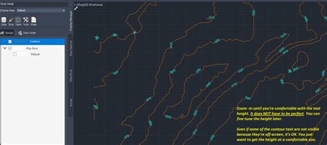 Solved Map Annotation Contour Label Expression Autodesk Community