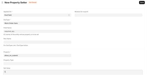 editing work order required qty erpnext frappe forum