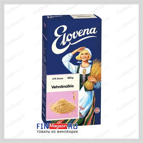 Зародыши пшеницы Elovena 250 гр купить | Товары из Финляндии