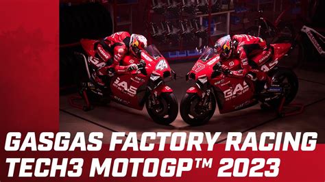GASGAS Factory Racing Tech3 MotoGP Team Launch 2023 YouTube