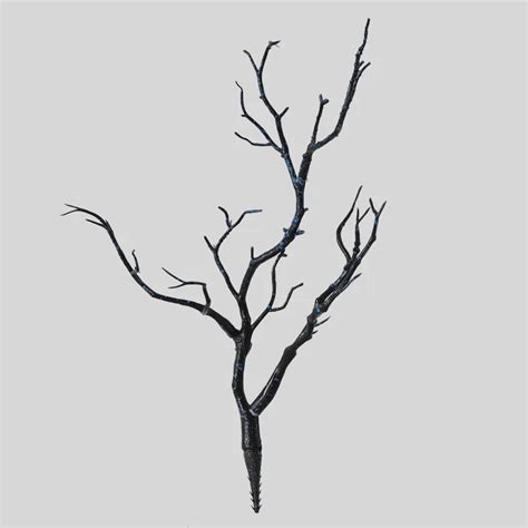 Black And White Tree Branch Art