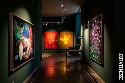 Progetto Di Illuminazione Per Galleria Darte Glauco Cavaciuti