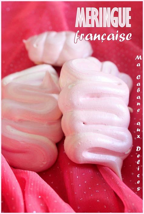 Meringue française photo 1 Idées Recettes Faciles et Rapides La