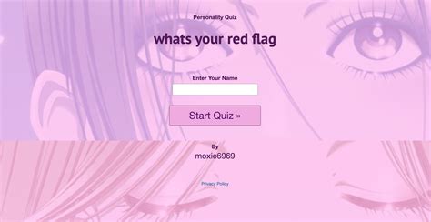 Whats Your Red Flag Quiz Elsieancedecker