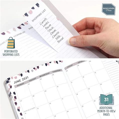 Boxclever Press Perfect Year Luxury 2021 2022 Diary Stunning Academic Diary 2021 2022 Week To