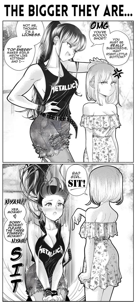 All Of The Comics Featuring The Tall Bottom And Short Top Girls In