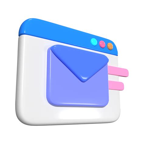 Email 3d Illustration Icon 38105535 Png
