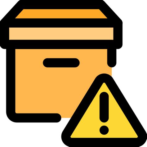 Warning Pixel Perfect Lineal Color Icon