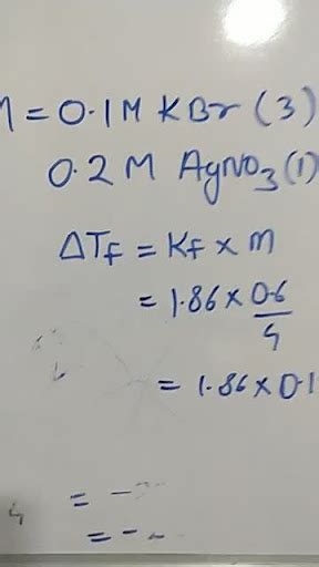 If M Aq Solution Of KCl Is Isotonic With M K SO At Same Tempera