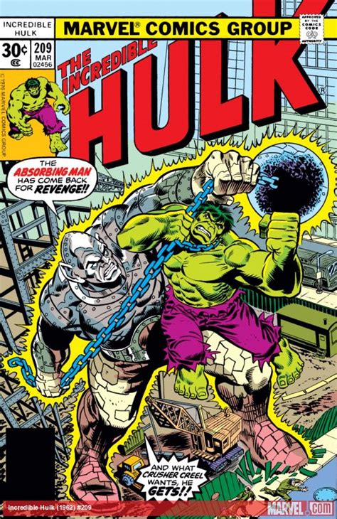 Incredible Hulk 1962 209 Comic Issues Marvel