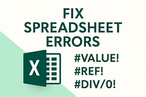 Fix Spreadsheet Formula Errors Quickly And Reliably By Twoshedsdigital Fiverr