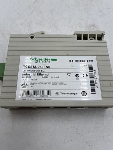 Used Schneider Electric TCSESU FN For Sale At ND Industrial Surplus