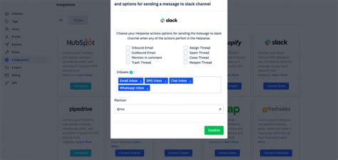 Connect Slack Channel With Different Team Inboxes Helpwise Product Updates