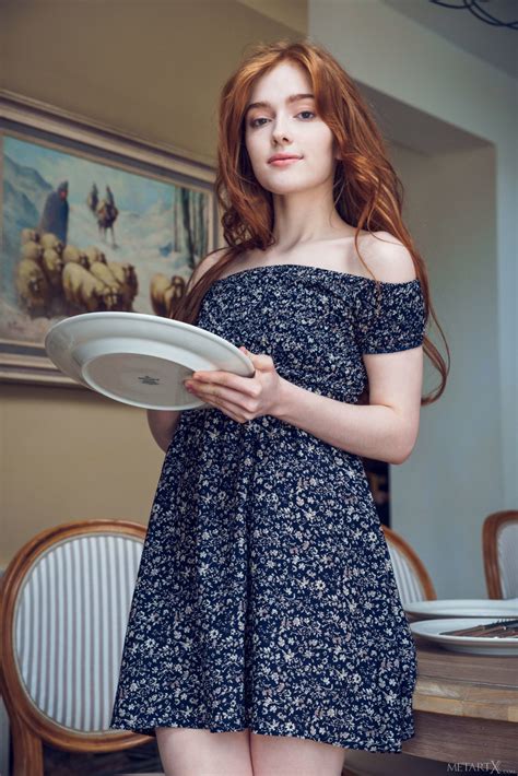 Glamorous Redhead Jia Lissa Shows Every Inch Of Her Petite Naked Body CoedCherry