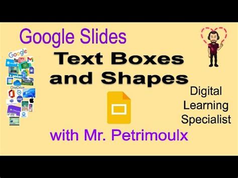 Google Slides Text Boxes And Shapes YouTube