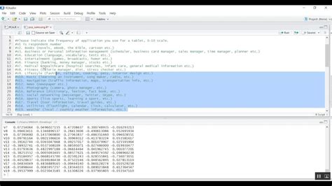 principal component analysis in r prcomp and princomp youtube