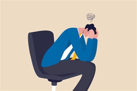 Arrependimento Por Erro De Negócio Frustração Ou Depressão Estupidez