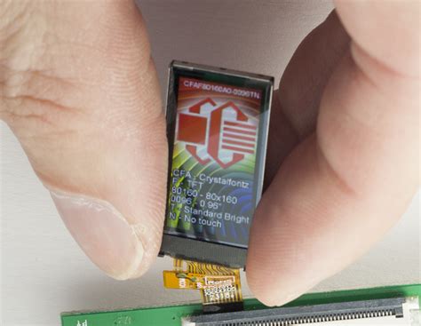 80x160 Small Full Color TFT Display From Crystalfontz