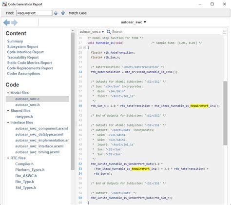 开发符合 Autosar 标准的模型 Matlab And Simulink Example Mathworks 中国