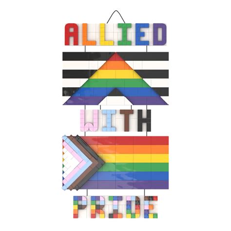 Lego Ideas Build With Pride Showcase Your Inspiring Colorful Creations A Sign Of Support