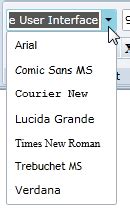 Font Group RichTextBox For WPF ComponentOne