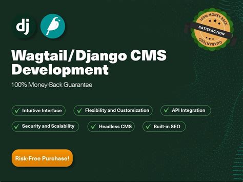 wagtail django cms development within 7 days upwork
