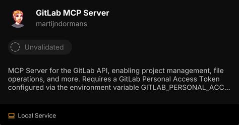 gitlab mcp server mcp servers · lobehub