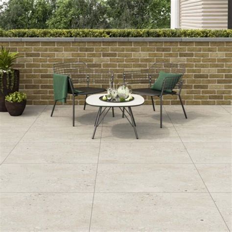 Cement Ceppo White Outdoor Paver Total Tile And Bathrooms