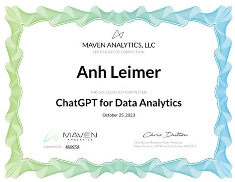 Dataanalytics Chatgpt Professionaldevelopment Mavenanalytics