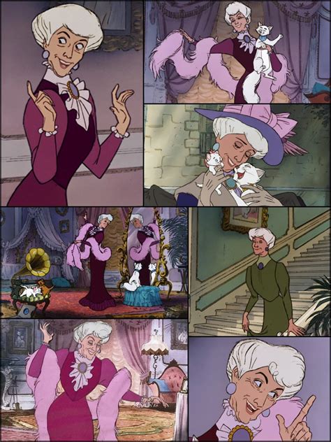 The Aristocats” Buena Vista 1970 Madame Adelaide Bonfamille Old