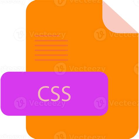 Css File Extension Rounded Lines And Shape 66499494 Png