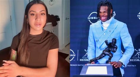 Video Travis Hunters Gf Leanna Lenee Explains Why She Didnt Stand Up
