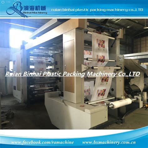 Belt Control High Speed Ceramic Roller Flexo Printing Machine Flexo Printing Machinery And