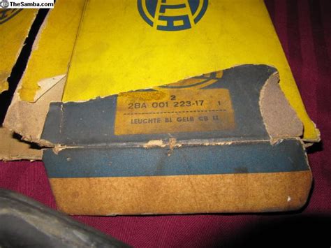 TheSamba VW Classifieds NOS Hella Front Turn Signal Assembly