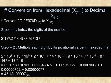 Number Systems Pptx Computing Technology And Computing