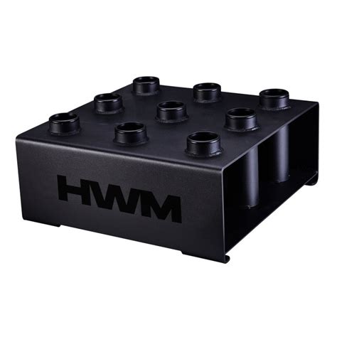 Rack Para Barras De Pared 8pcs Horizontal Hwm