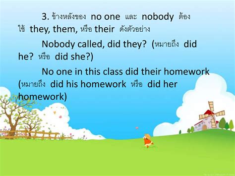 Negative Sentence Ppt