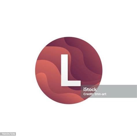摘要 L 字母徽標圓形公司標誌分層圓形圖示時尚徽標向量設計向量圖形及更多徽章圖片 徽章 乾淨 企業 Istock