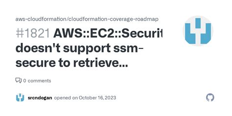 AWS EC2 SecurityGroup Doesn T Support Ssm Secure To Retrieve
