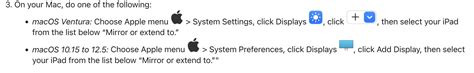 Trouble With Screen Mirroring Sidecar O Apple Community