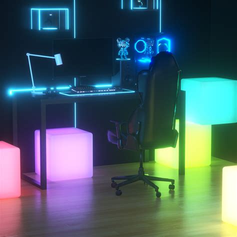 Rgb Block Seating 1 Block Led Block Seating And Decor Touch Of Modern