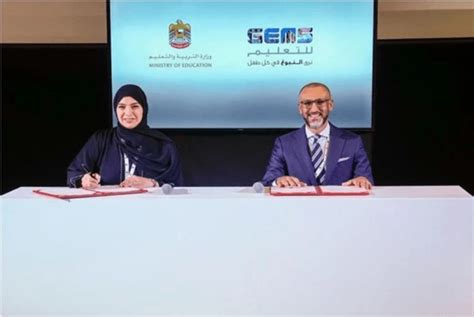 Uae Education Ministry And Gems Education Join Hands To Implement