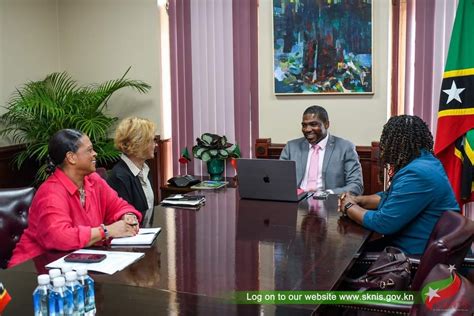 Pm Terrance Drew Meets Wipo Delegation For Critical Discussions Skn News