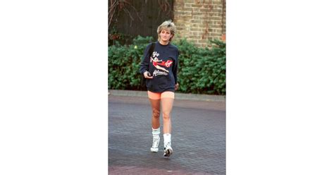 Workout Woman Most Memorable Pictures Of Princess Diana Popsugar