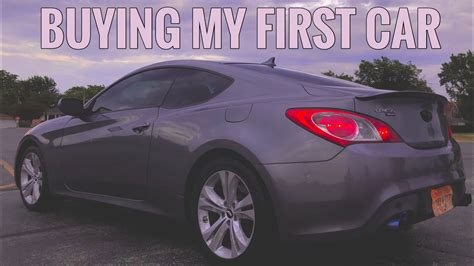 BUYING MY FIRST CAR AT 18 VLOG YouTube