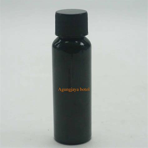 Jual Botol Pet Ml Br Hitam Tutup Ulir Neck Botol Pet BR Botol Kosmetik BR PET Botol