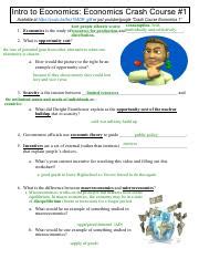 Jason Ray Bradley Crash Course Economics 1 Intro To Economics Pdf